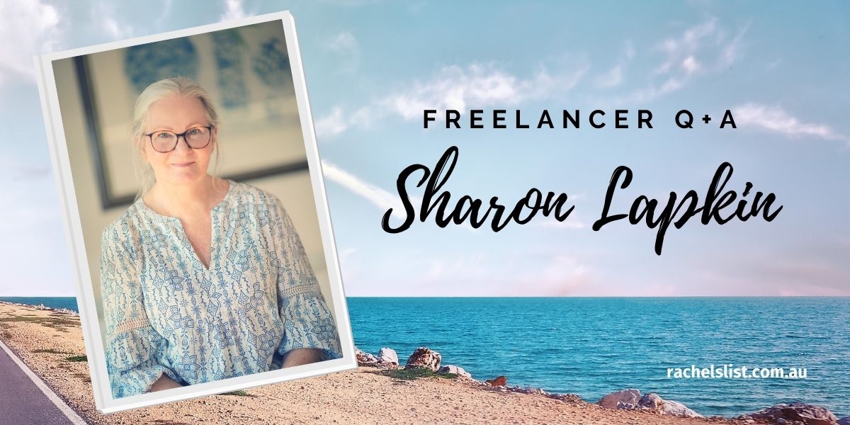 Freelancer Q&A... Meet Sharon Lapkin - Rachel's List blog