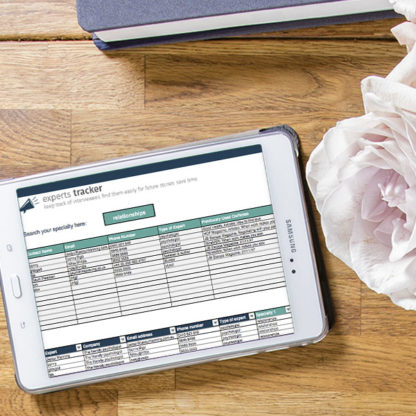 Expert tracker - Rachel's List | Toolkit