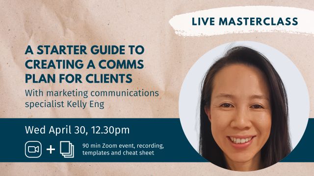 A starter guide to creating a comms plan for clients | Video Masterclass